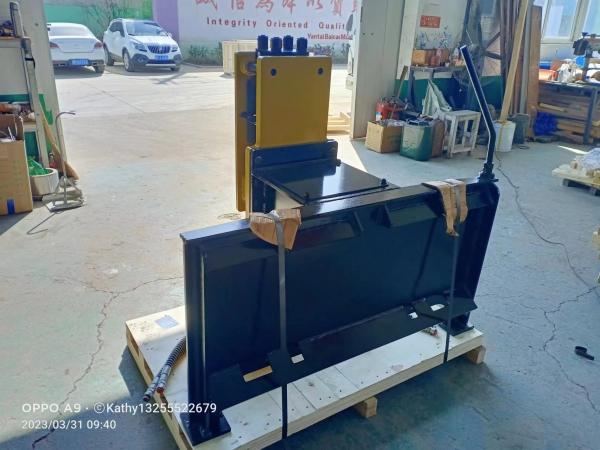 Quality 45mm 53mm 68mm Skid Steer Post Pounder Attachment Farm Post Driver High Quality for sale