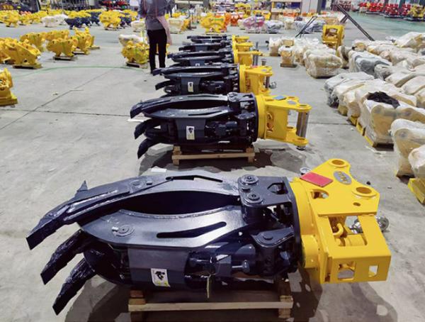 Quality Small log grapple for 16 Ton Digger Log Grapple Hydraulic Wood Grabber for for sale