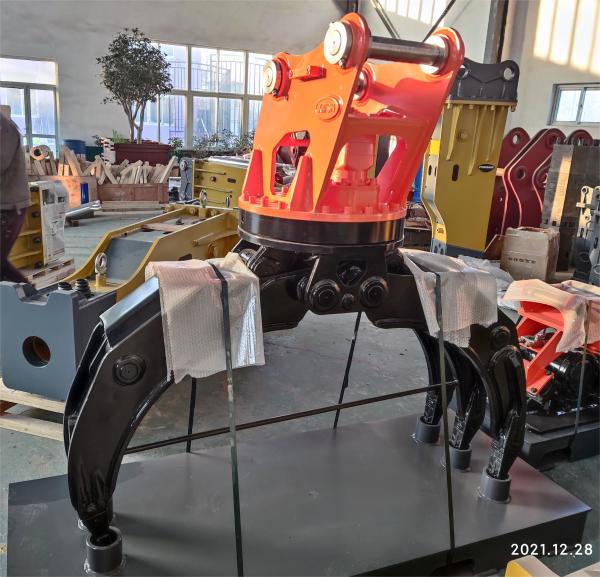 Quality Small log grapple for 16 Ton Digger Log Grapple Hydraulic Wood Grabber for for sale