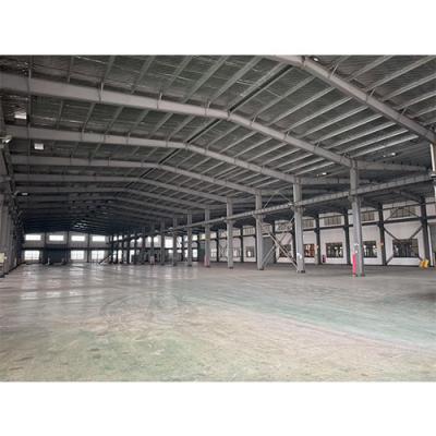 China Modern Metal Steel Structure Prefab Workshop Warehouse Factory Steel Frame Warehouse Shed Building for sale