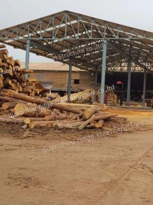 China Cattle Barn Steel Structure with H-Section Beams and Sandwich Panel Roof for sale