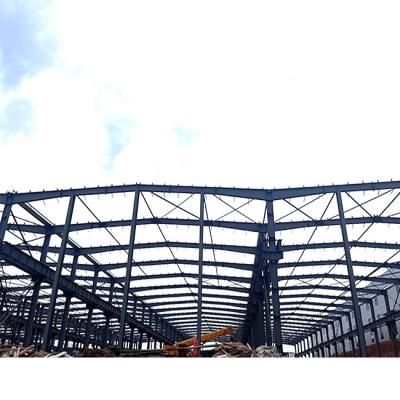 China Hot Rolled Galvanized Steel Structure Building Prefabricated Steel Structure Warehouse Shed for sale