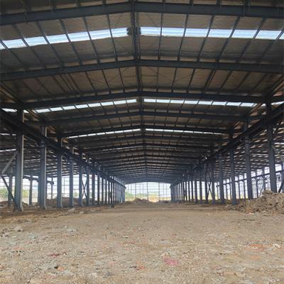 China Covered Steel Indoor Sports Center Large Span Steel Structure Building Prefabricated Industrial Steel Structure Storage Warehouse for sale