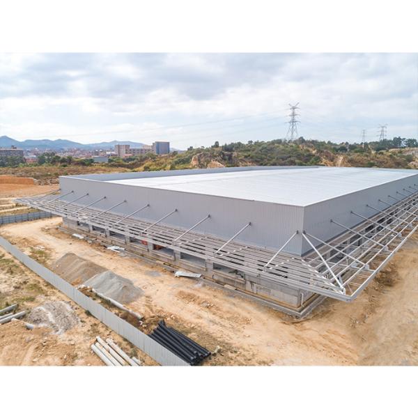Quality Steel Factory Shed Prefab Steel Shed Office Building Chicken House Poultry Farm Prefab Warehouse for sale