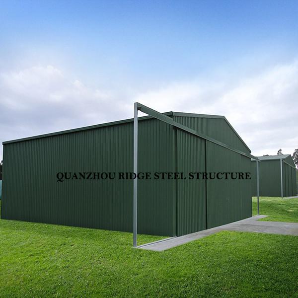 Quality Prefab Steel Warehouses Buildings / prefabricated Hangar Buildings Quick Steel Structure Warehouse for sale