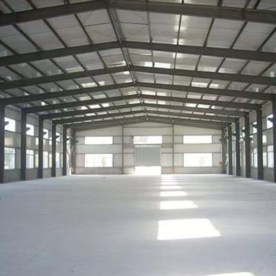 China Commercial Real Estate Construction Wide Span Workshop Steel Structure Steel Frame for sale