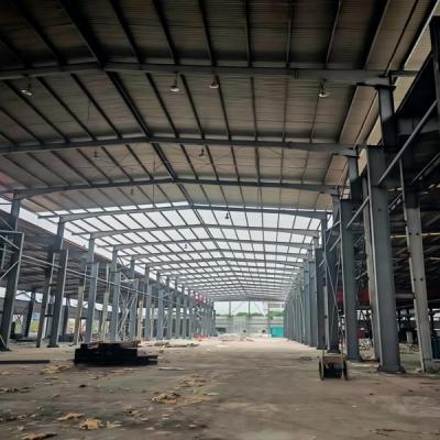 China Optimized Prefab Steel Agricultural Warehouse & Cattle Shed for sale