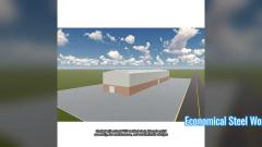 Modular Prefabricated Steel Structure Factory Building Economical Industrial Workshop Design Warehouse