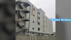 Factory metal Space frame Steel Structure building Prefab Warehouse commercial prefabricated steel structures building