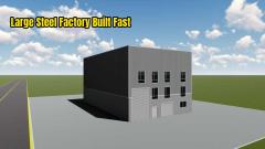 10000 Sqm Large Prefabricated Construction Steel Structure For House Factory