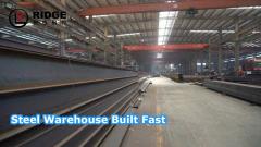 I Beam Metal Removable Warehouse Steel Structure Building Manufacturers