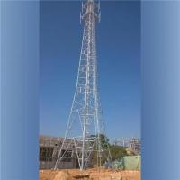 China Galvanized Self Supporting Telecom Tower Angular Angle Steel Q345 Q235 for sale