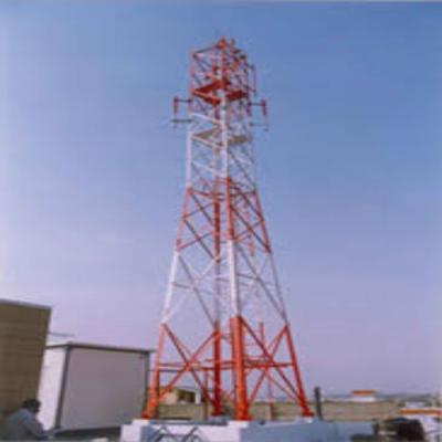 中国 30-100mの脚自己支持のアンテナ鉄塔4G 5g移動式タワー4 販売のため