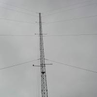 China Steel Q345 Multifunction Mobile Guyed Wire Tower for sale
