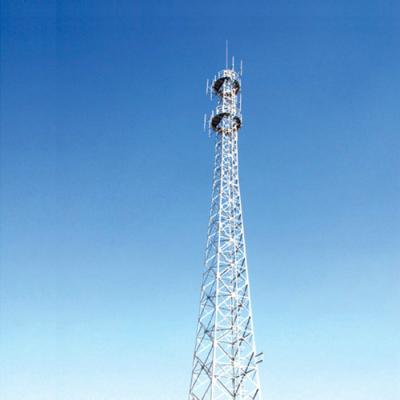 Cina 4 torre mobile fornita di gambe di telecomunicazione di 30m/s Q345B in vendita