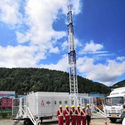 Cina torre cellulare rapida di spiegamento 4g di telecomunicazioni in vendita