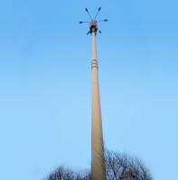 China Simple Structure Q345 Monopole Communication Tower for sale