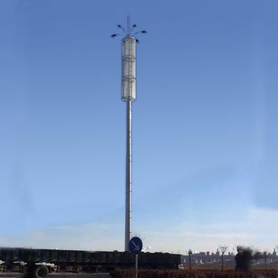 China torre de aço Monopole de 45M G/M para a tevê da transmissão à venda