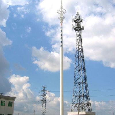 Cina Antenna 35M Monopole Steel Tower del telefono cellulare in vendita
