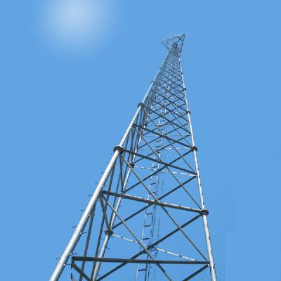 China Elektrische Staalstructuur 25m Guyed-Roostertoren Te koop