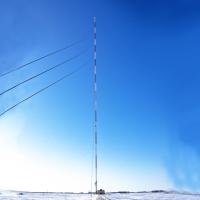China Equilateral Triangle Mobile Communication Tower Guyed Mast for sale