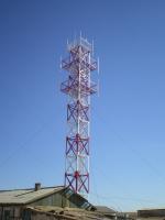 China SGS 42m Mobile Cell Antenna Guyed Wire Tower for sale