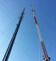 China 36m/S Telecom Triangular 30m Lattice Guyed Cell Tower for sale