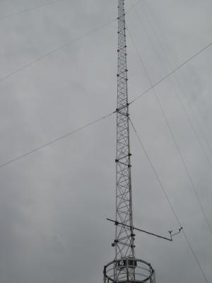 Cina Torre di antenna d'acciaio angolare di GSM delle gambe rotonde del fronte 3 in vendita