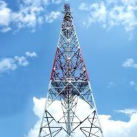 China 10M 3 Legged 5G Self Supporting Antenna Tower for sale