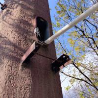 China ChangTong Wind Resistant 80m Mobile Cell Tower for sale