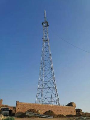 Cina 4 torre di antenna radiofonica fornita di gambe della torre 50m per radiodiffusione in vendita