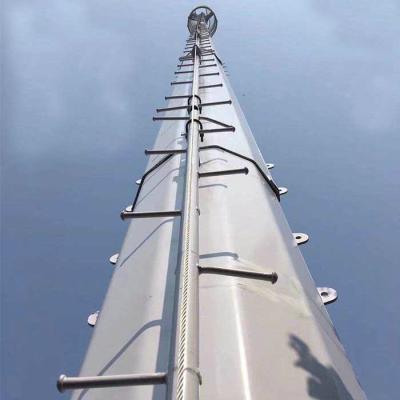 中国 信号コミュニケーション電光保護GSMのMonopole鋼鉄タワー 販売のため