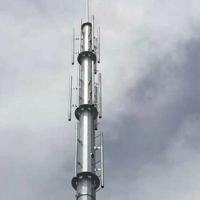 China Q345 20m Tubulair de Hete Klantgericht Onderdompelings Gegalvaniseerd Staal van de Staaltoren en Legerings Structureel Staal Te koop