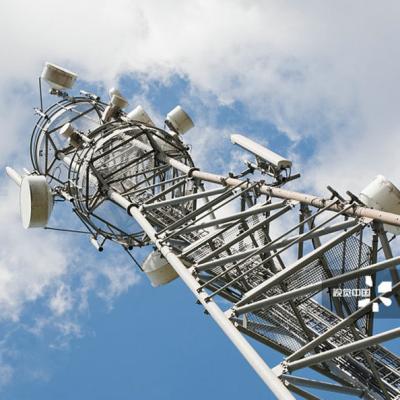 中国 マスト3の管36m/Sの管状の鋼鉄タワーの大きいテレコミュニケーション力オイルのターミナル 販売のため