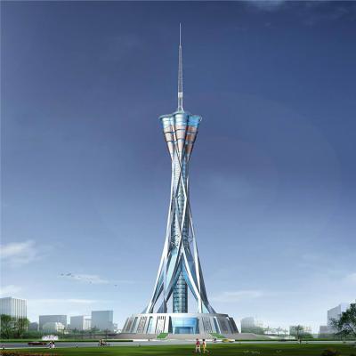 Cina Q345 tre parteggiati ingraticciano la radiodiffusione d'acciaio della televisione di Fm del triangolo si elevano sezione in vendita