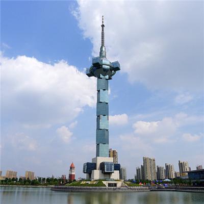 Cina Q345 tre parteggiati ingraticciano la radiodiffusione d'acciaio della televisione di Fm del triangolo si elevano sezione in vendita