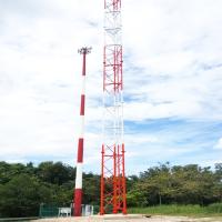 China 30 Meter Steel Structure Tower Galvanized Self Supporting for sale
