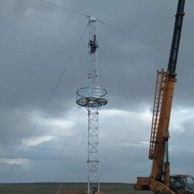 China Driehoeksantenne 15m Guyed-de Mededeling van de Masttoren Te koop