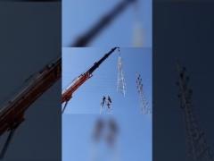 Support 30 40 45 50 Meter Radio Antenna Tower Angular Telecom
