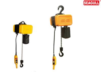 Chine Grue à chaînes électrique en aluminium du corps 3 pH avec la taille de levage 3M de crochet/anneau à vendre