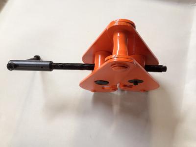China JT Lifting Clamp Steel I Beam Lift Clamps Manual Type , capacity 5 Ton Red Color for sale