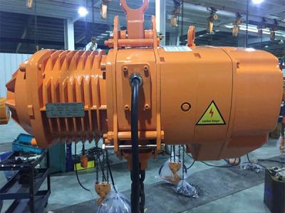 Cina Tonnellata elettrica 200 del paranco a catena 1 di velocità variabile - ascensore standard 3m di volt 600v in vendita