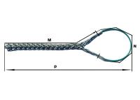 중국 준비 기계설비 12 - 40mm를 위한 800kg/1200kg 케이블 양말 판매용