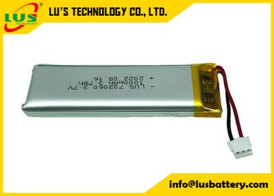 China LP702060 Ultra Thin Lithium Polymer Battery 3.7V High Capacity For Mini Printer for sale