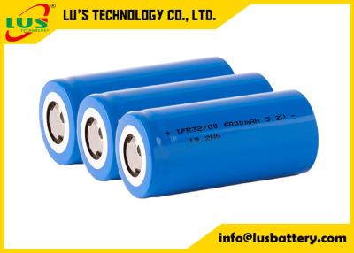 China 3C 3.2 V 6000mah Lifepo4 Battery Cylindrical Lithium Iron Phosphate Battery IFR32700 for sale
