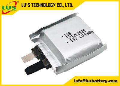 중국 3V 1100mAh LiMnO2 얇은 셀 CP1202525 CP1202626 CP1202828 울트라 씬 포일 배터리 판매용