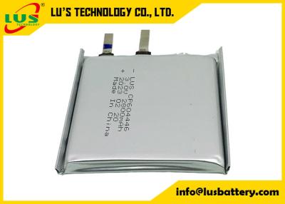 중국 경보 시스템 CP604446 CP604445를 위한 유연형 팩 리튬 울트라 슬림 배터리 판매용