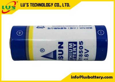 China ER18505 Nonrechargeable het Lithiumbatterij 4000mAh van Li-SOCl2 3.6V Voor éénmalig gebruik Te koop