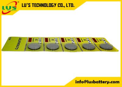 中国 5個セット 2025 3ボルト リチウムコイン バッテリー IEC CR2025 280-205, 5003LC, BR2025, DL2025, ECR2025の交換 販売のため