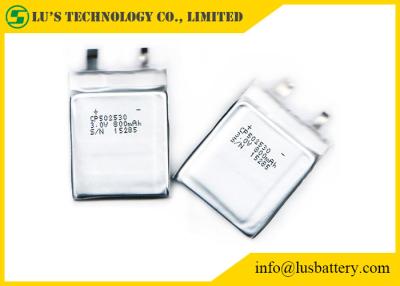 중국 CP502530 800mah는 건전지 3.0v를 800 mah 가동 가능한 리튬 batteires 엷게 합니다 판매용